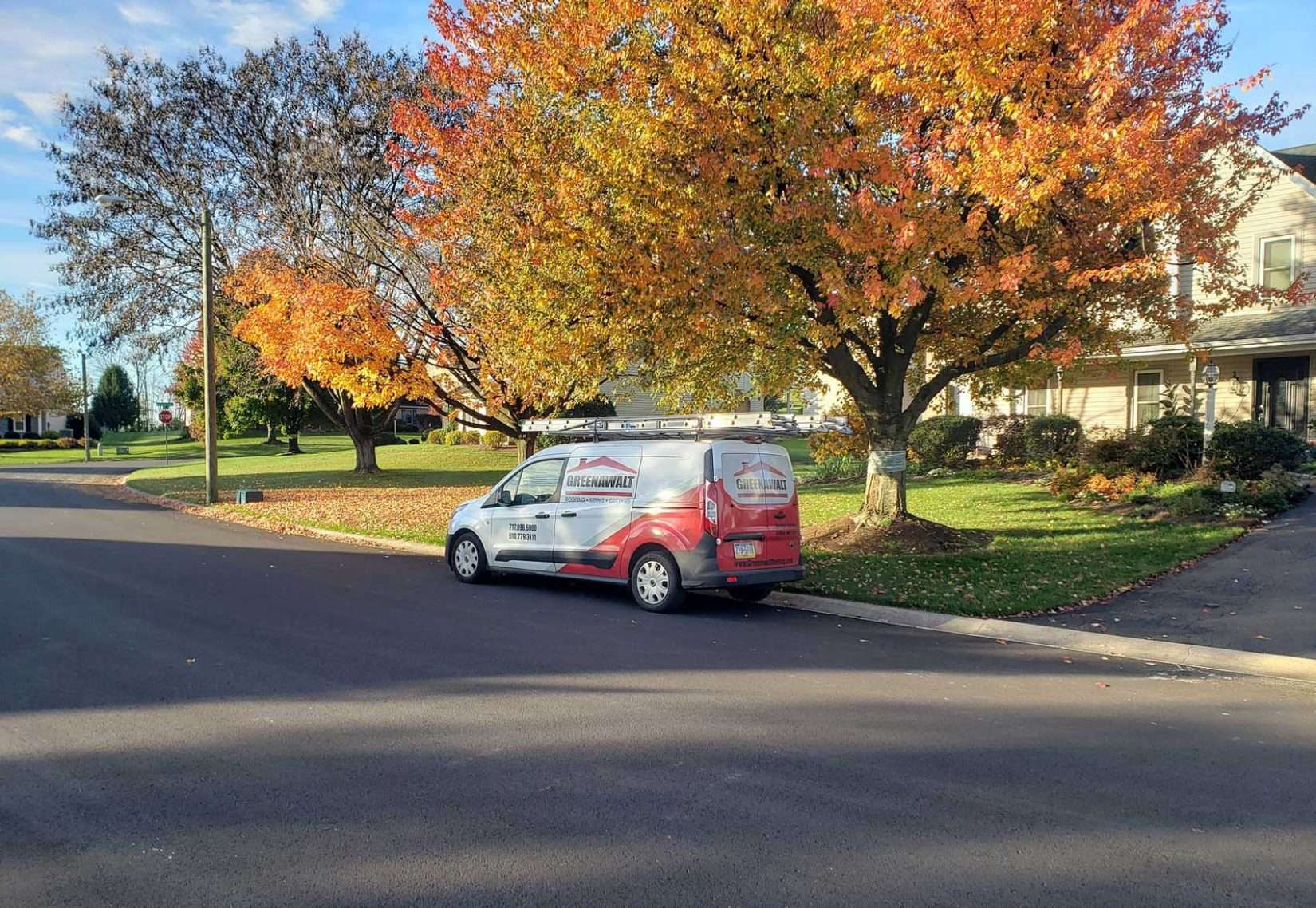 Service Areas of Greenawalt Roofing
