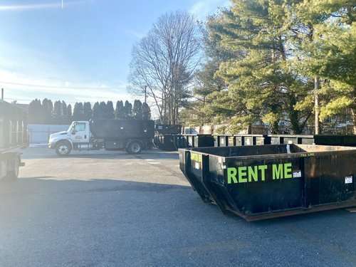 Dumpster Rental Services from Greenawalt Roofing